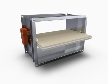 Cut Off Fire Damper (Rectangular) - Klima Contra