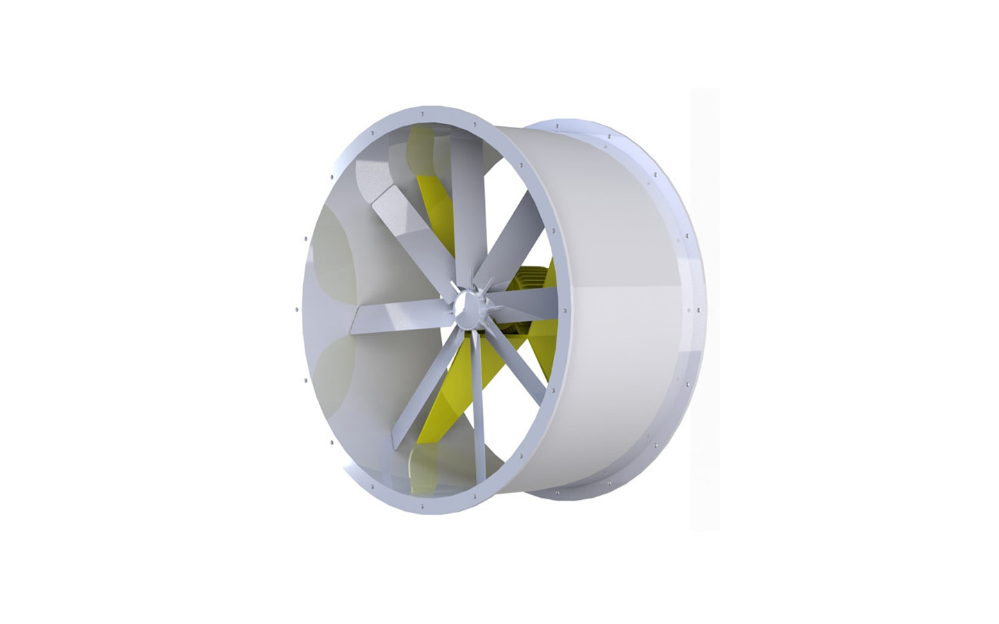 Axial Inline Fan with Ex-Proof Motor – KC AF – ExP - Klima Contra