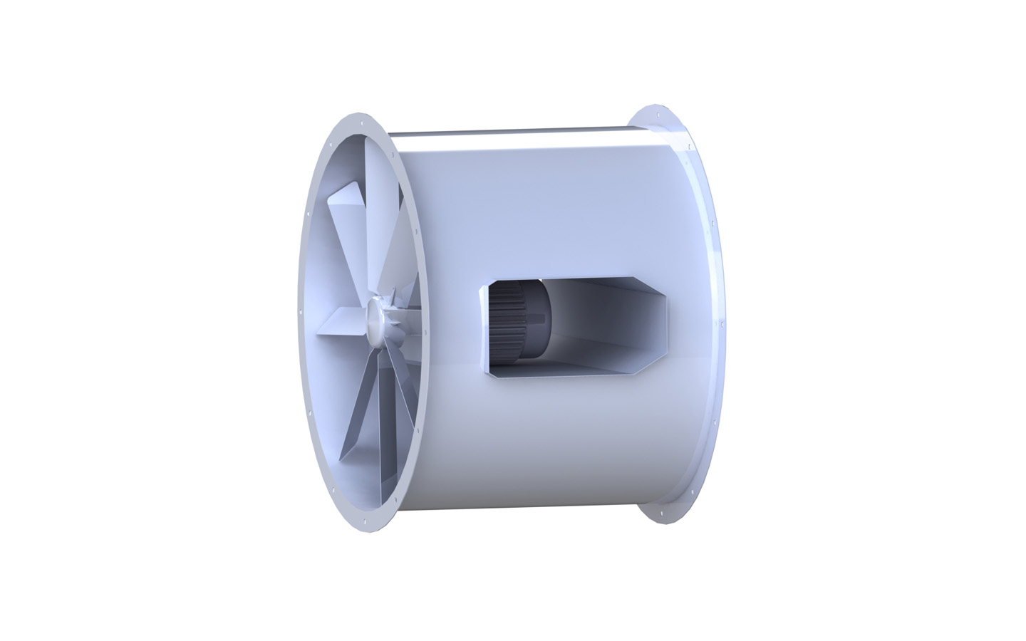 Bifurcated Axial Inline Fan- KC AF BF - Klima Contra