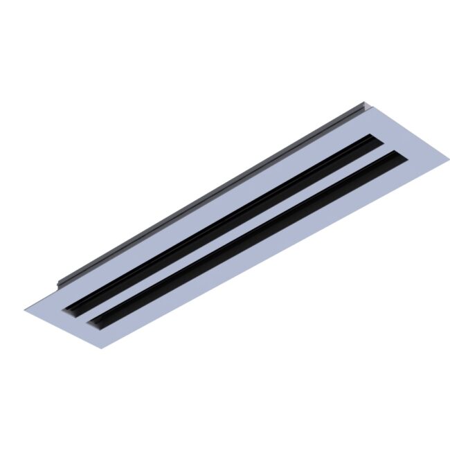 Linear Slot Diffuser Embedded Frame – KC LSD – EF - Klima Contra