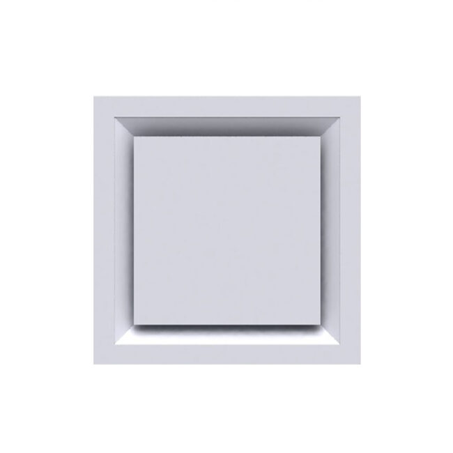 Diffuser with matched central panel KC SCD CP - Klima Contra