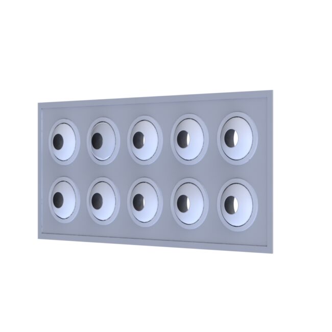 Jet Nozzle plate diffuser KC JN PT - Klima Contra