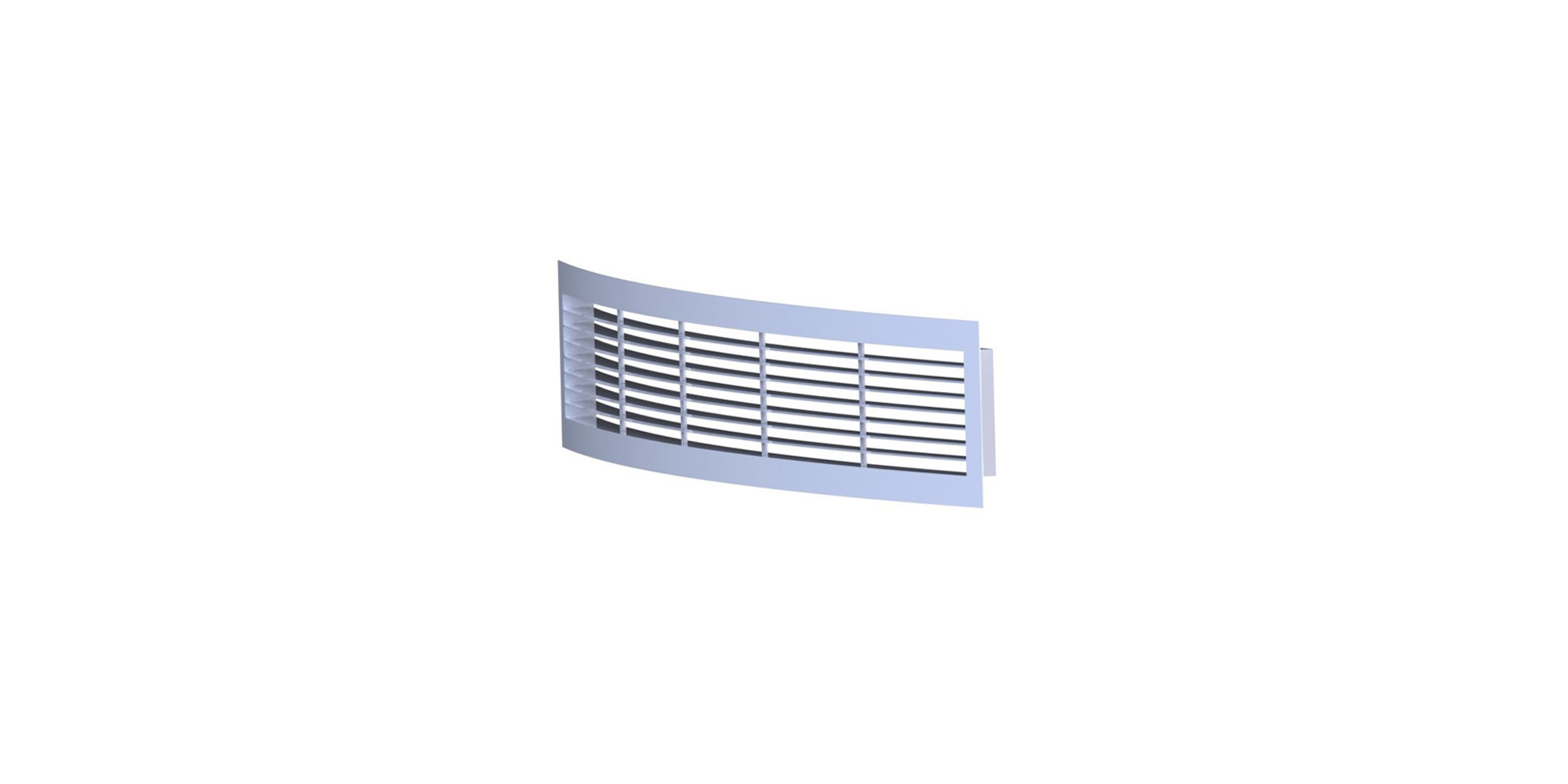 Curved Linear Bar Grille KC LBG CV - Klima Contra