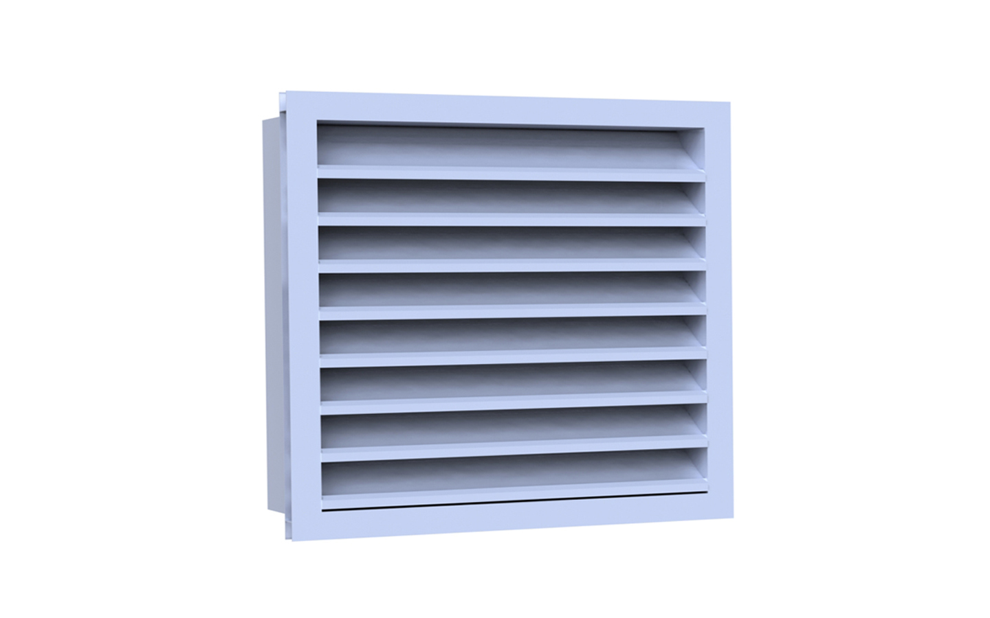 Horizontal Drainable Blade Louver KC HDL - Klima Contra