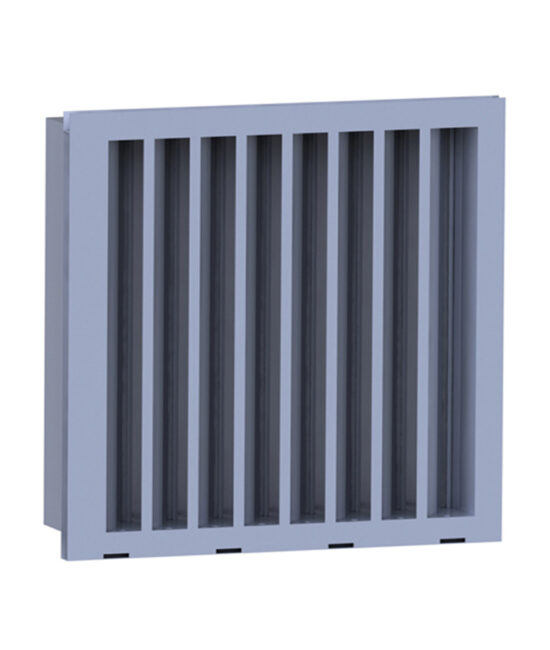 Vertical Drainable Blade Louver KC VDL - Klima Contra